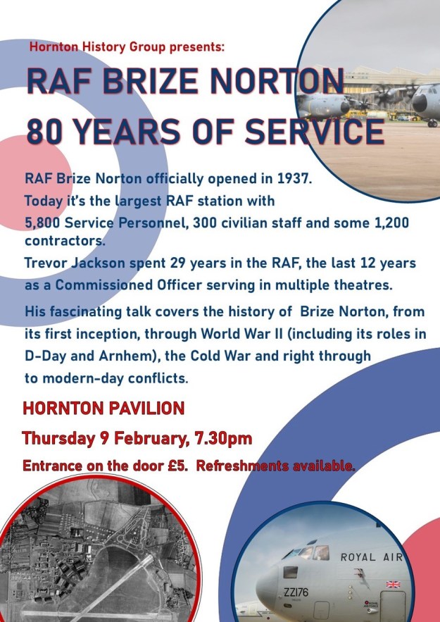 Hornton History Group Talk on 9th Feb – History of RAF Brize Norton ...