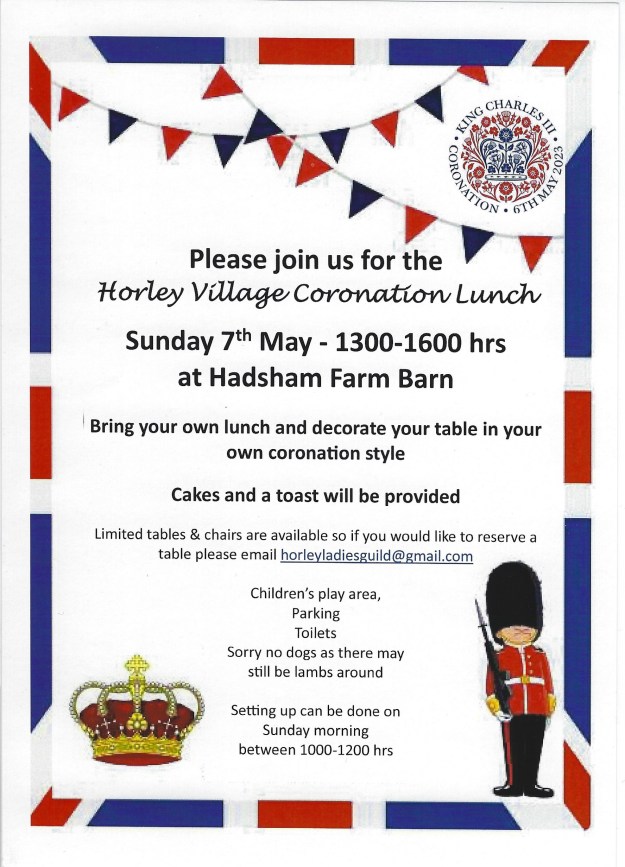 Reminder: Horley Village Coronation Celebrations | TheHorleyViews.com